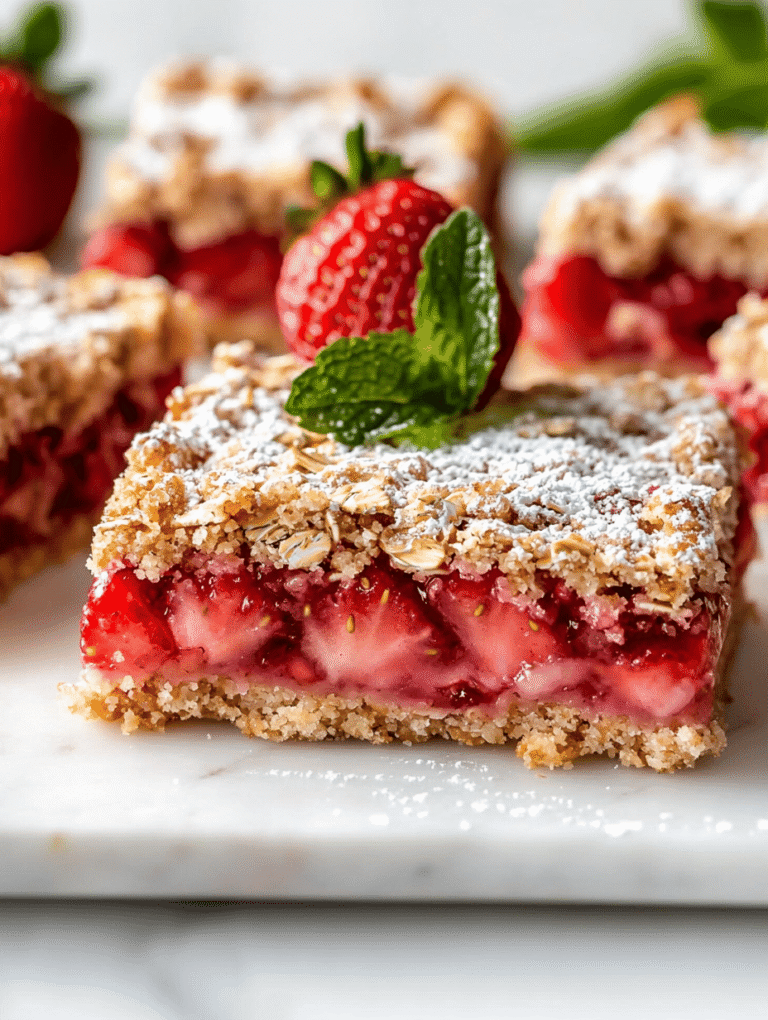 Strawberry Crumble Bars: A Hidden Gem for the Sweet Tooth with a Crunch ...